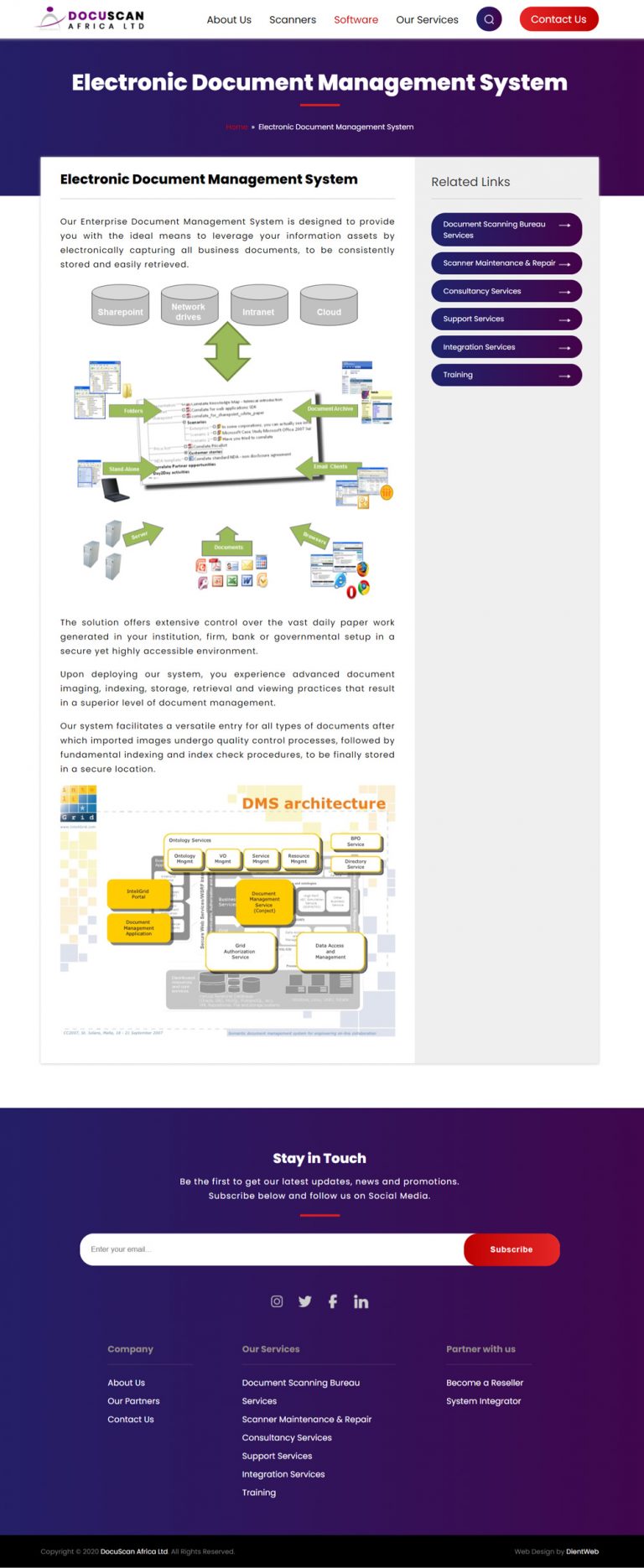 Docuscan Africa Ltd Website